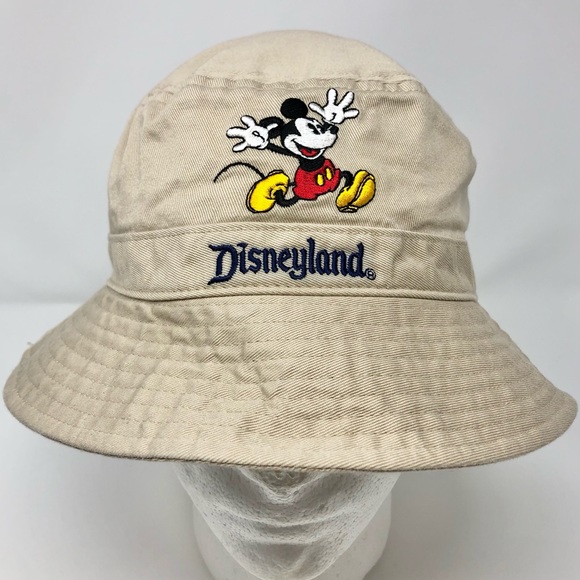 Disney | Accessories | Disneyland Khaki Goofys Hat Co Mickey Mouse ...